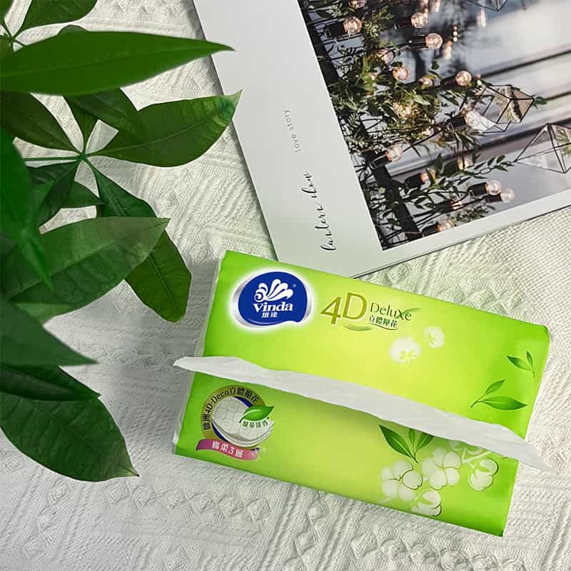 Soft Pack Facial Tissue