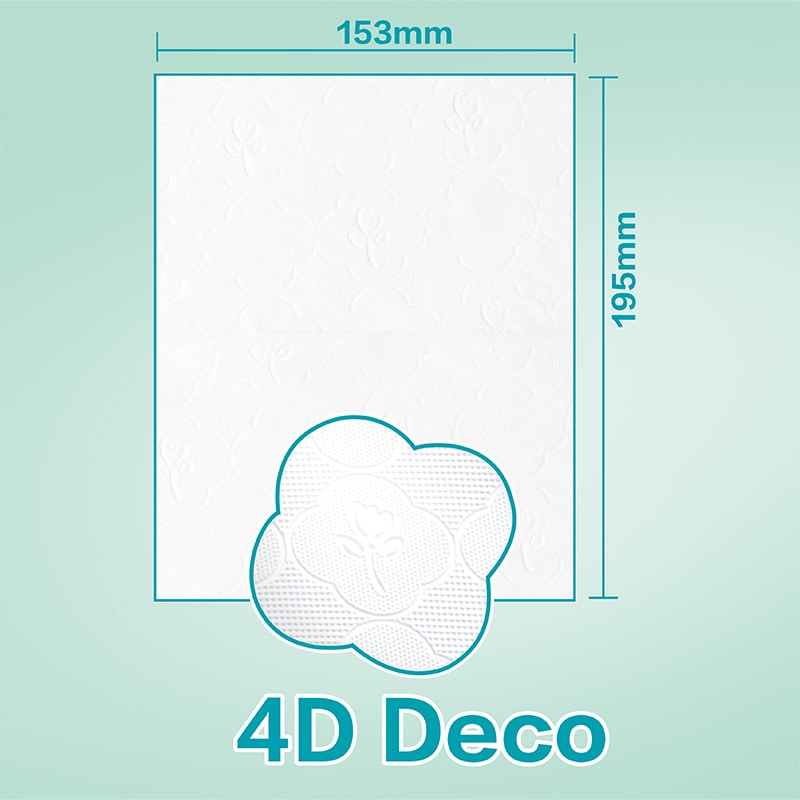 Vinda 4D Deluxe 100sheets 3ply Soft Pack Facial Tissue VC2431 (Size: M ...