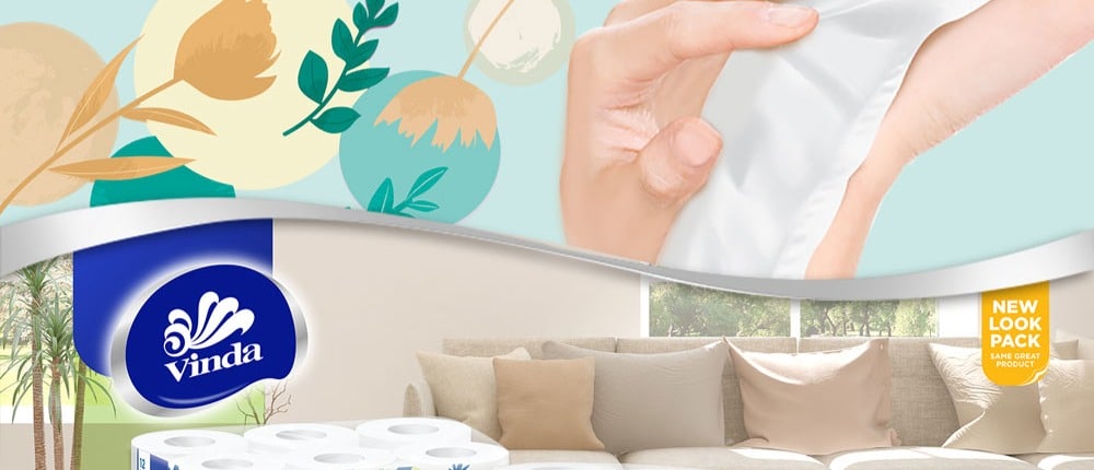 Vinda Ultra Care 200sheets 2ply Box Facial Tissue VC2369 (1 pack)